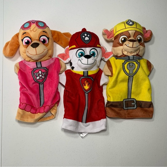 Paw Patrol | Toys | 3 Paw Patrol Puppet Hand Set By Melissa And Doug ...
